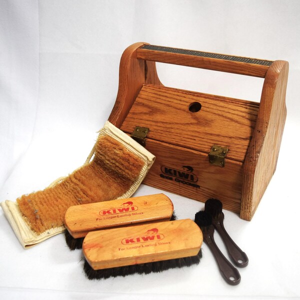 Shoe Shine Box - Etsy