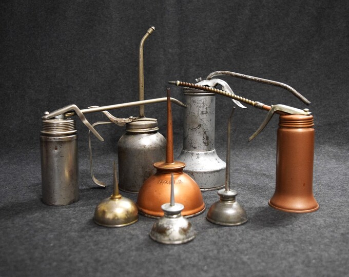 Early Mid 1900s Red Wesco Oil Dripper Cans - Etsy