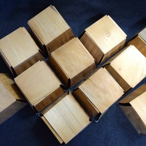 11 Vintage Wooden Berry Boxes Containers Choice Set of 11 Split Wood ...