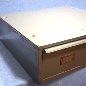 File Drawer Cabinet Box Two Drawer File Drawers Heavy Duty Mid Century ...