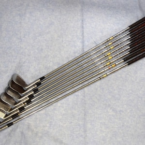 Vintage Set Walter Hagen Golf Club 7 Haig Ultra Power Golf Clubs 1 ...