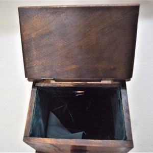 Masonic Black Ball Ballot Voting Box Secret Society Ballot Box Antique ...