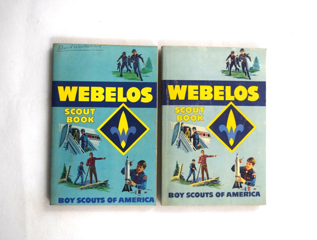 Vintage Boy Scout Webelos Scout Book Boys Life Activities and Learning for 10 Year Old in 1969 ...