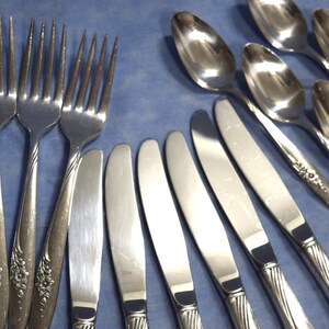 Vintage Magic Moment Silverware 1950s Oneida Nobility Silver Plate 18 ...