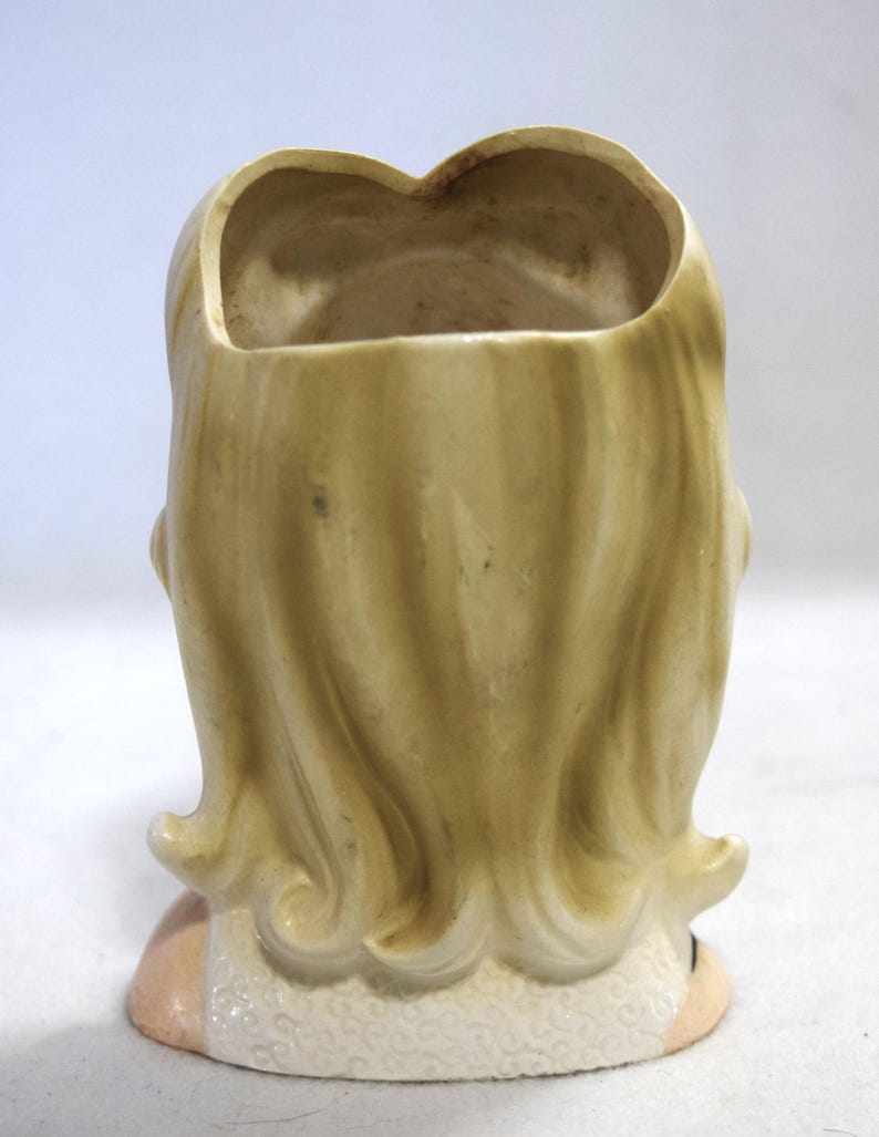 Vintage Lady Head Vase Relpo Blonde Teen Girl Head Vase or Baby Boy ...
