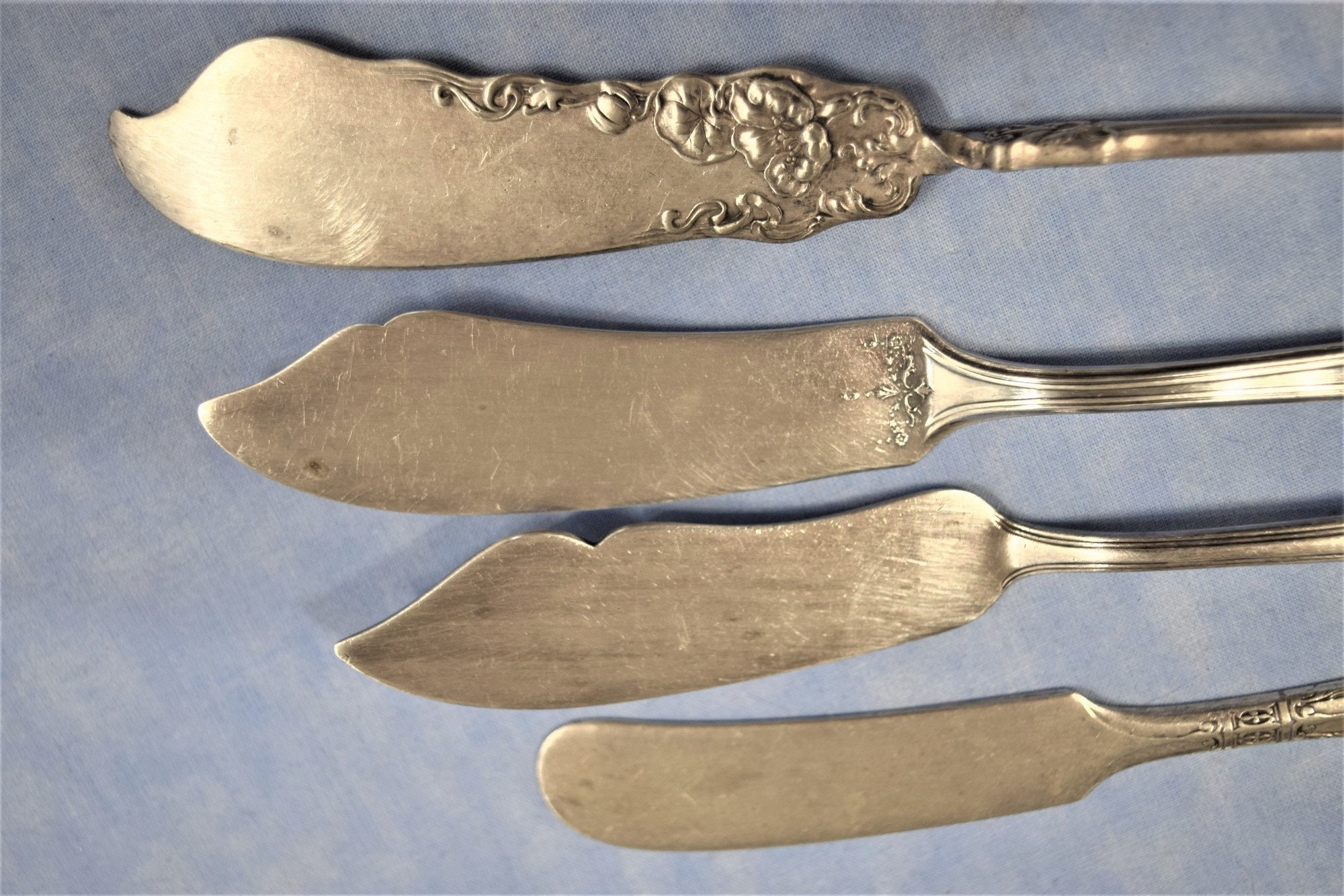 Butter Knife And Plate