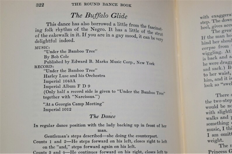 Vintage the Round Dance Book How to Book Teaches Over 100 Old - Etsy