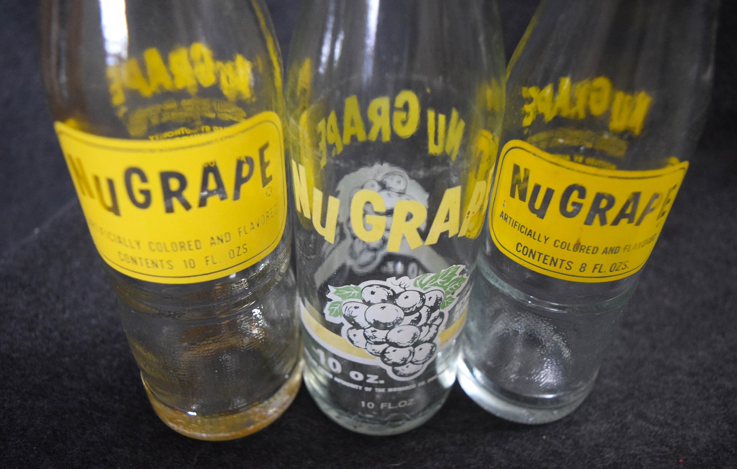 Vintage Pop Bottles Choice Lot Nugrape Orchard Vess Nehi Welchs Chero ...