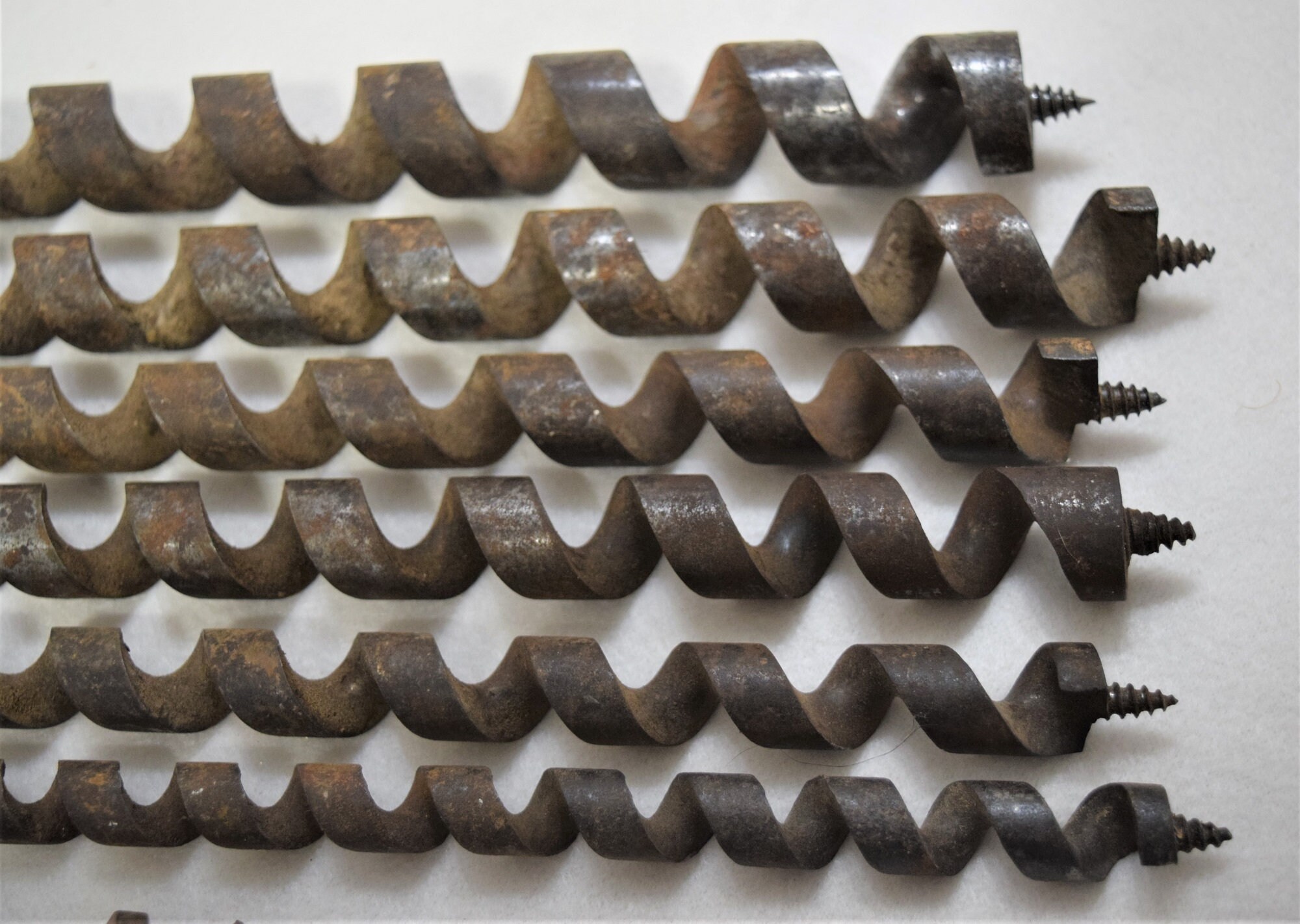 Early Auger Drill Bits Large Wood Auger Bits Industrial Tool - Etsy