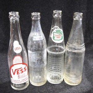 Vintage Pop Bottles Choice Lot Nugrape Orchard Vess Nehi Welchs Chero ...