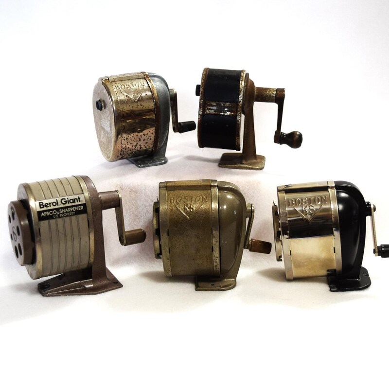 Old Pencil Sharpener - Etsy