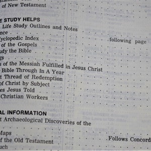 Vintage Holy Bible KJV King James Red Letter Edition the Open Bible Old ...