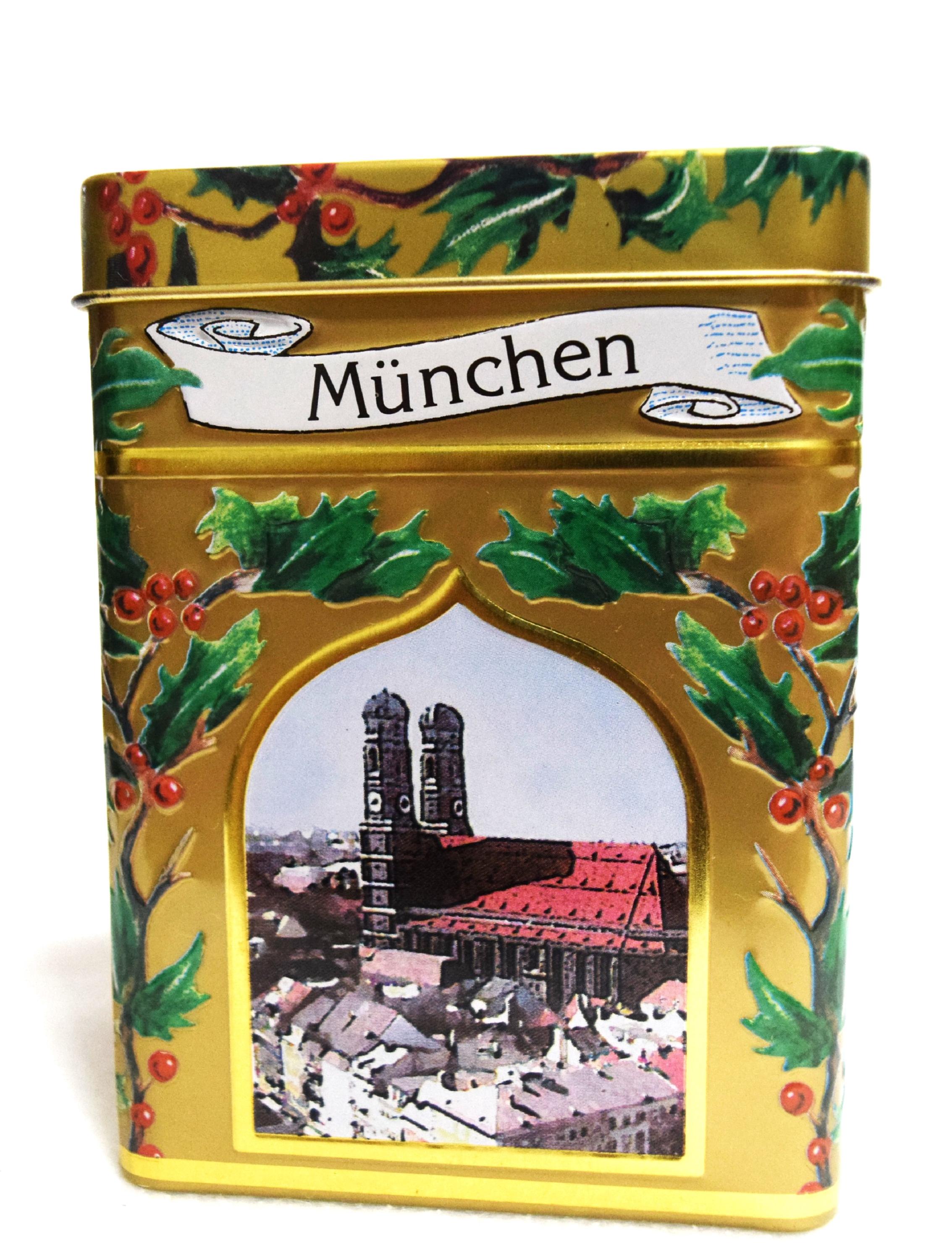 Vintage Decorative Tins Christmas Musical Lambertz Biscuit German Tin ...