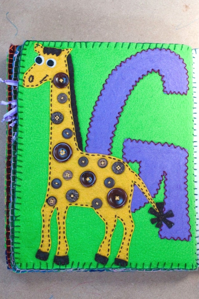 Felt Alphabet Book Patterns, Animals and Objects (combined and Expanded ...