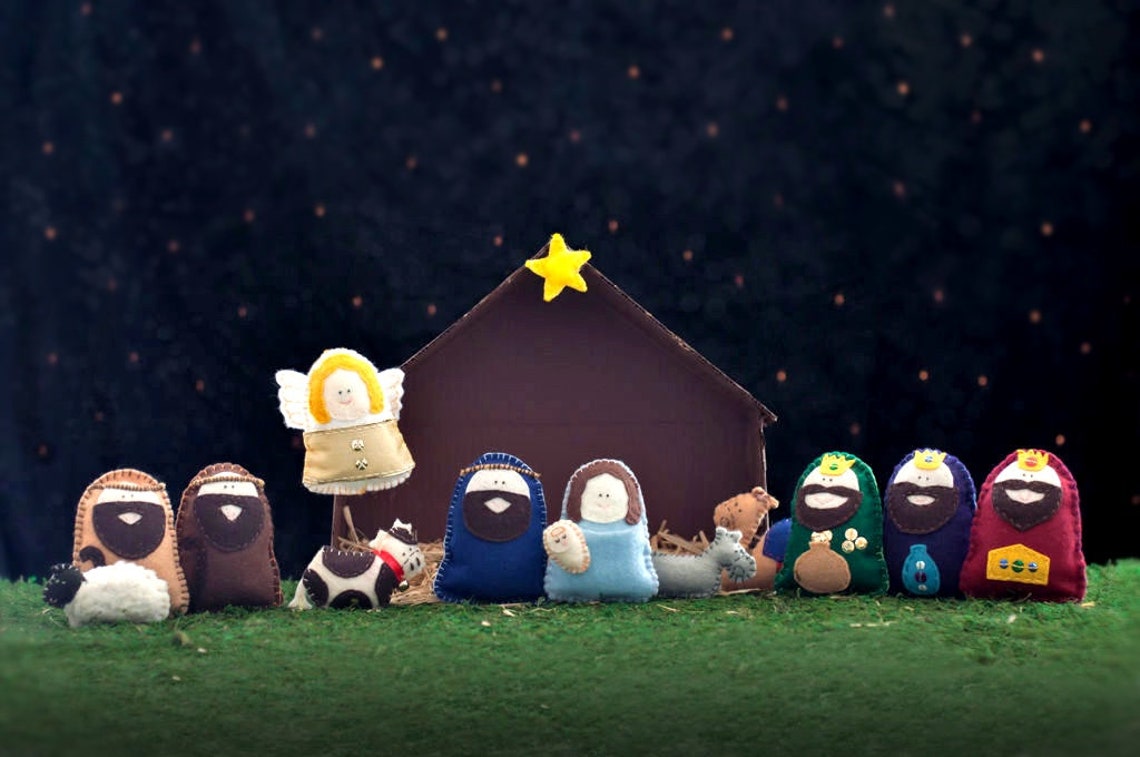 Felt Nativity Set Patterns - Etsy