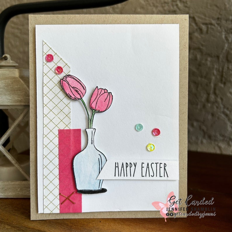 Handmade Easter Card, Handmade Greeting Card, Handmade Note Card ...