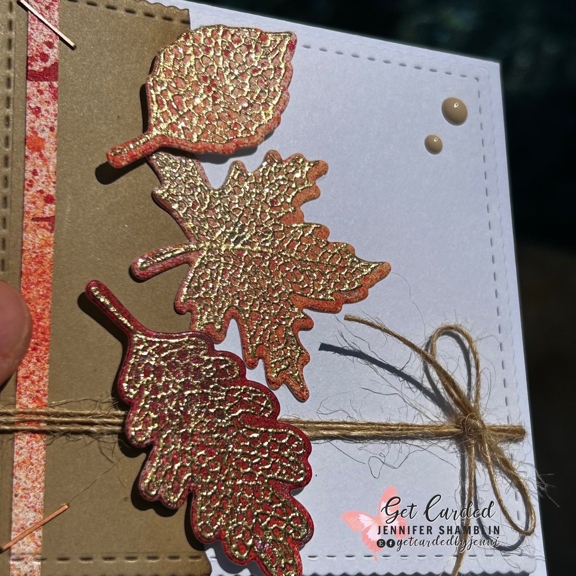 Handmade Thanksgiving Card, Fall, Leaves, Happy Thanksgiving - Etsy