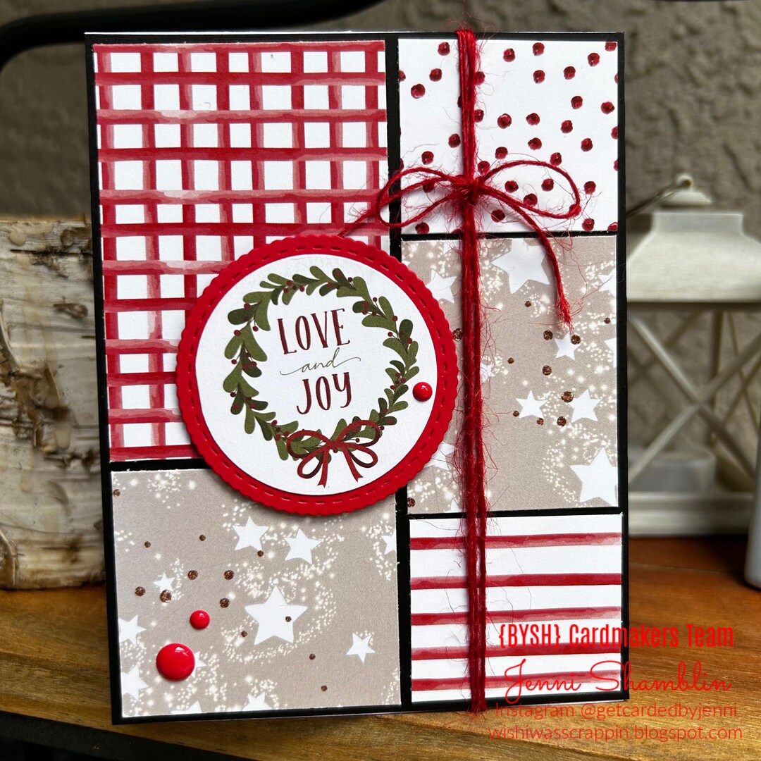 Love and Joy, Greeting Card, Thank You, Winter, Holiday, Teacher, Teen ...