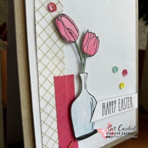 Handmade Easter Card, Handmade Greeting Card, Handmade Note Card ...