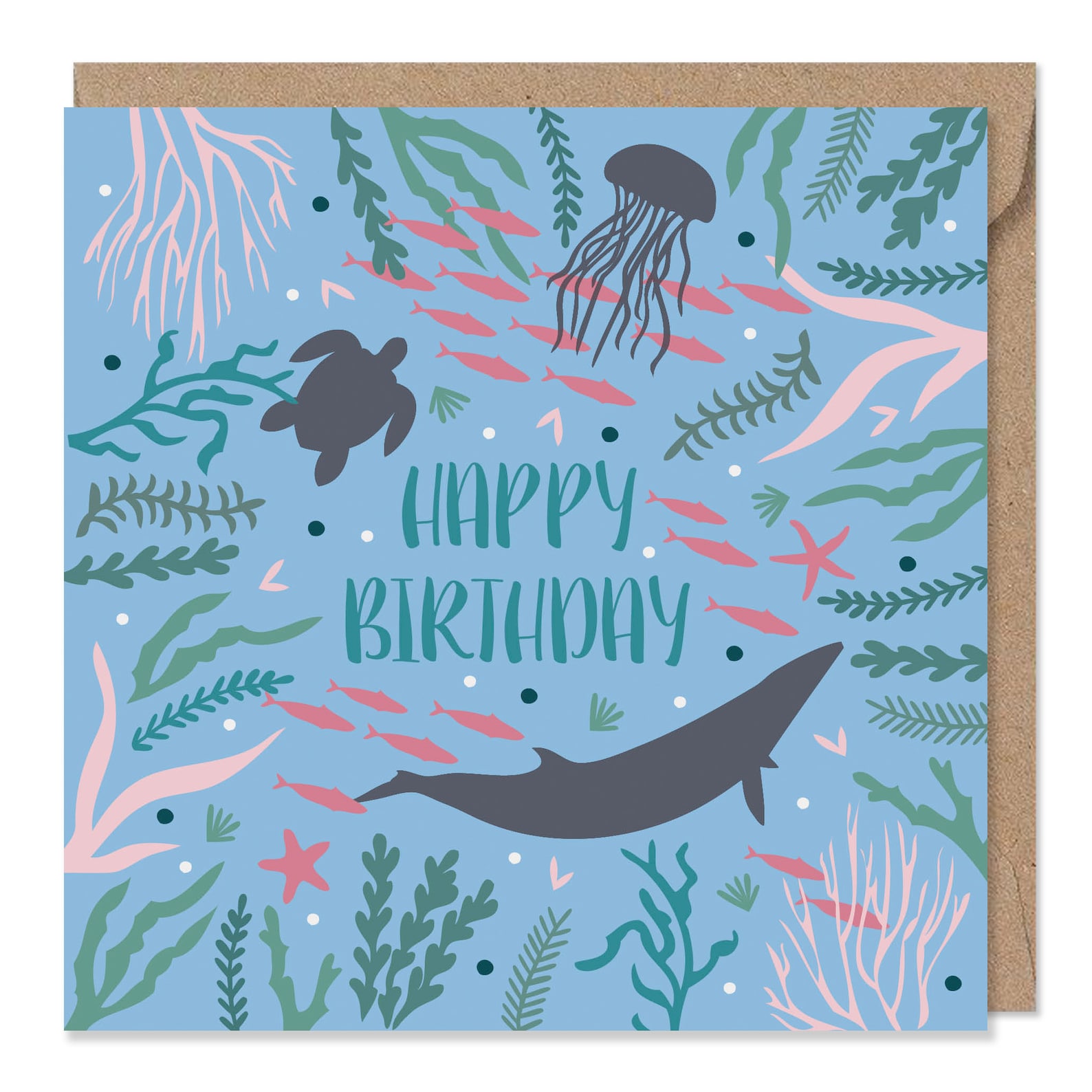 Under the Sea Birthday Card Ocean Lover Birthday Card Can - Etsy