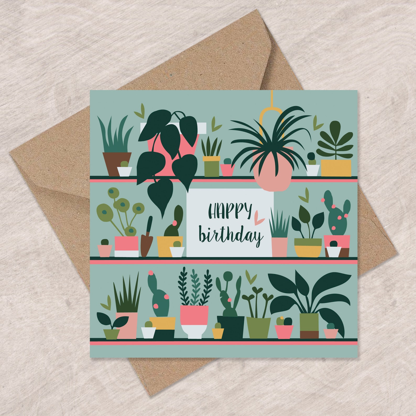 Plant Lover Card Bundle Birthday Card Set Pack of Birthday - Etsy UK