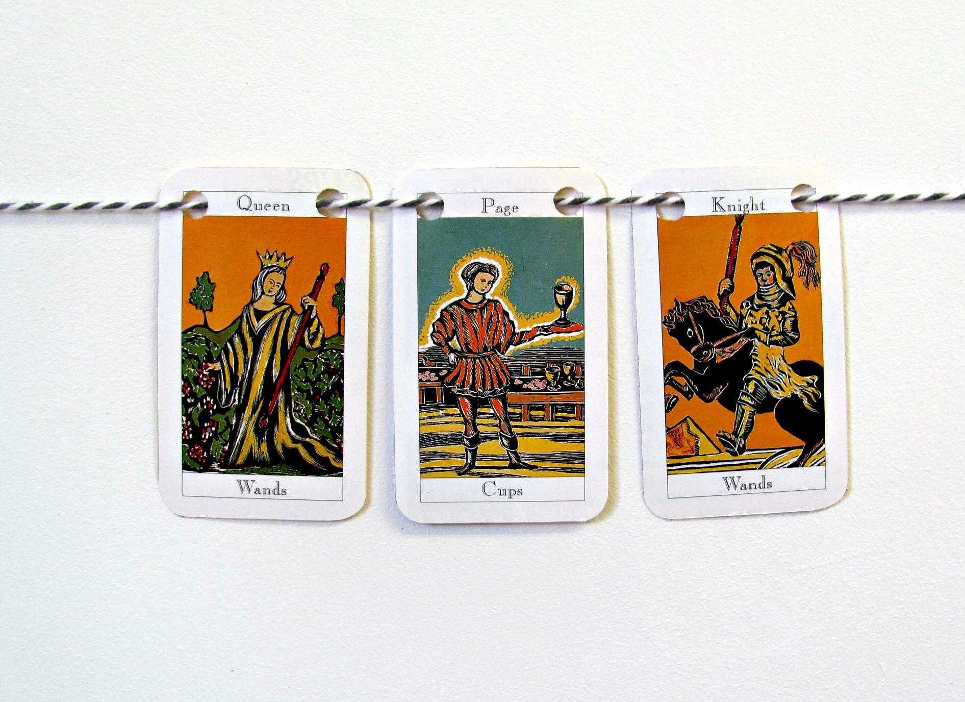 Tarot Mini Bunting Tarot Garland Tarot Banner Occult | Etsy UK