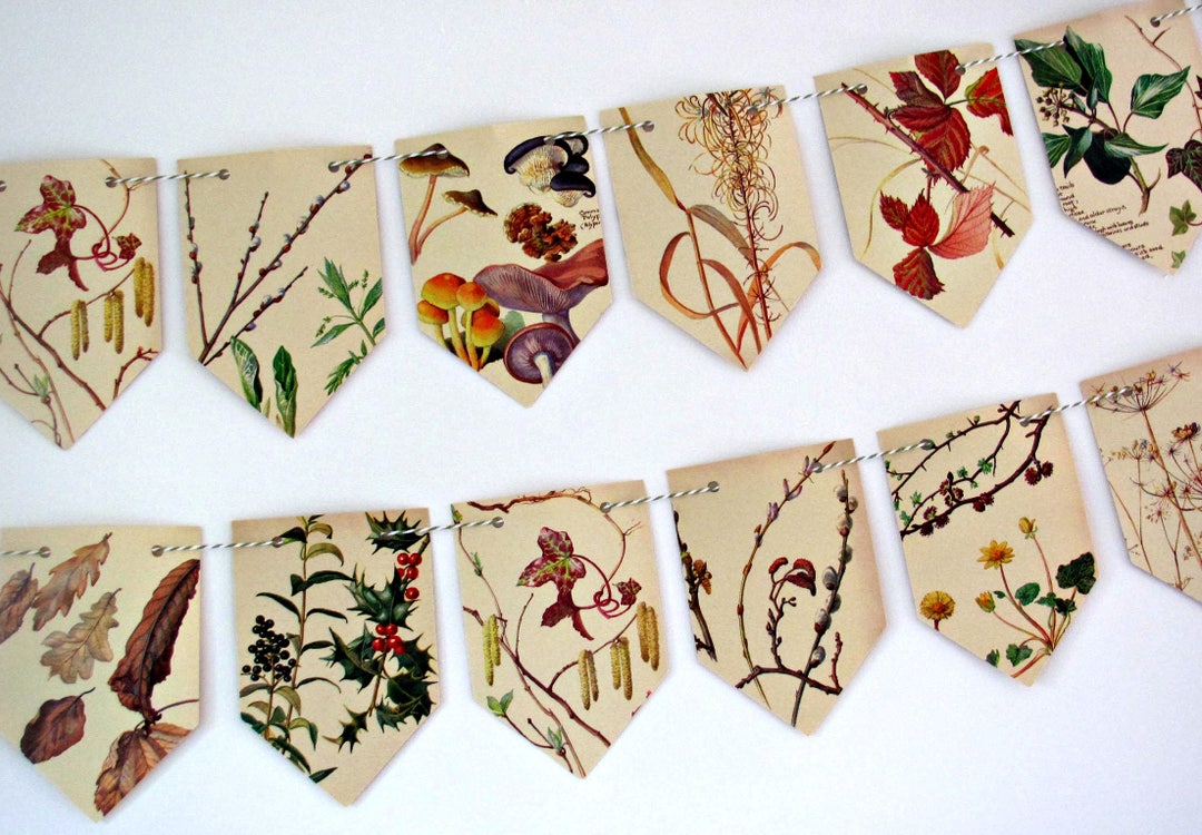 Winter Garland, Seasonal Garland, Winter Decor, Floral Garland ...