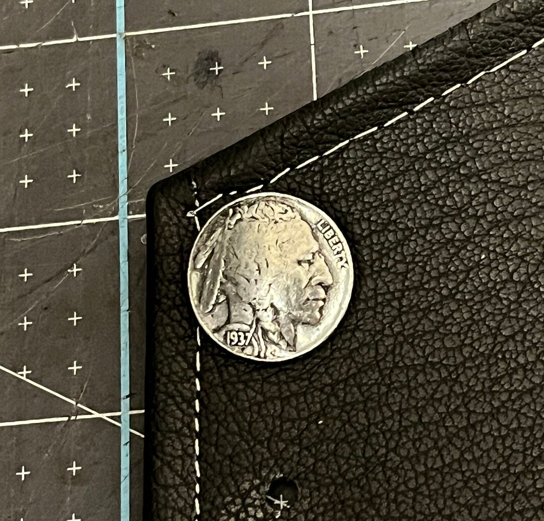 Indian Head Nickel Button Snap Head Only Fits Line 24 Made in the USA ...