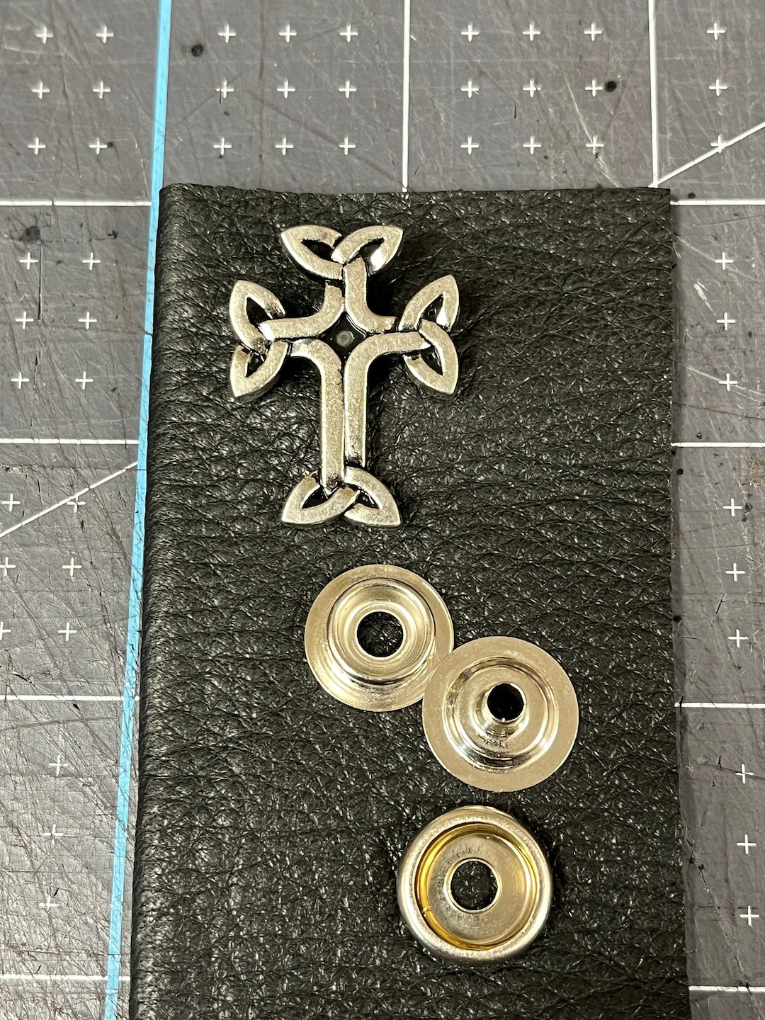 Celtic Cross Button Snap With Hardware Line 24 Size - Etsy