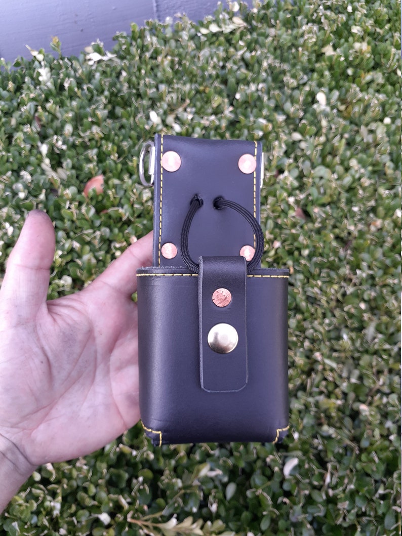 Leather Radio Strap With Anti Sway Strap and Radio Holder - Etsy