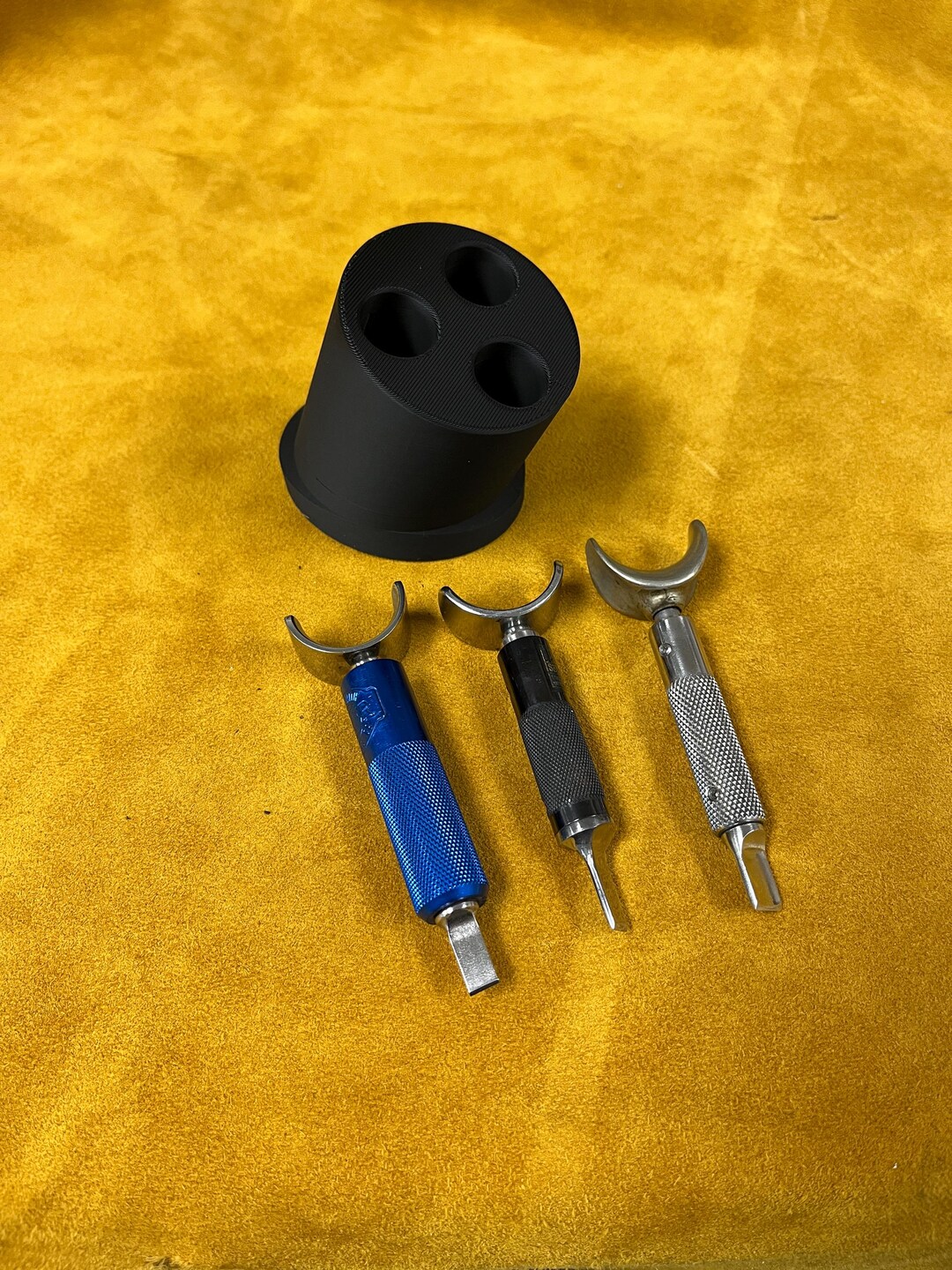 Leather Swivel Knife Stand *leather Carving Tool Holder - Etsy