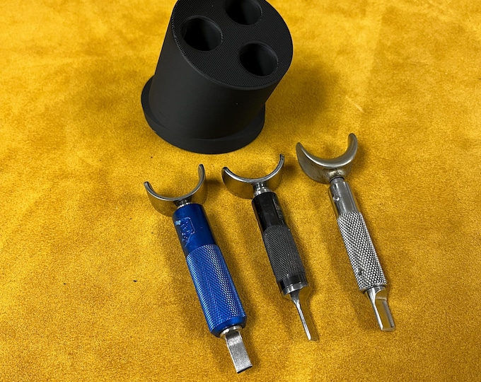 Leather Swivel Knife Stand *leather Carving Tool Holder - Etsy