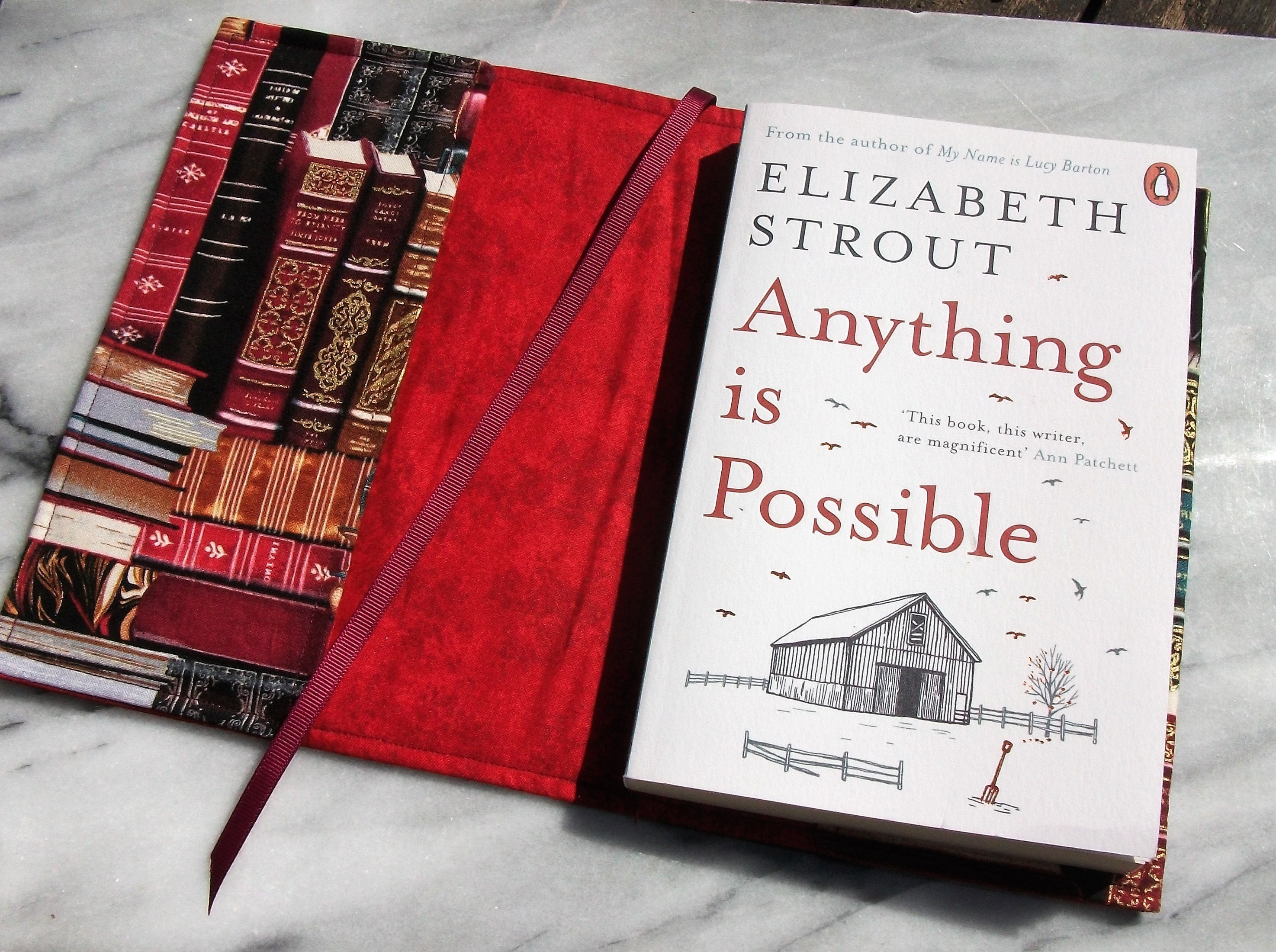 Book Sleeve Book Dust Jacket Book Protector Fabric Book - Etsy UK