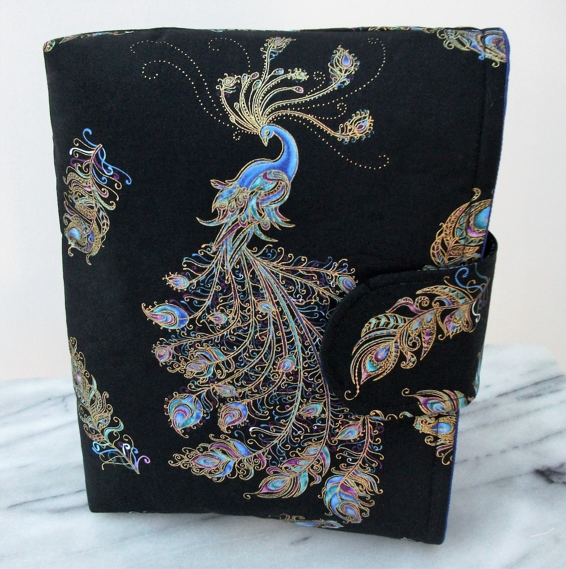 Peacock Gift Book Pouch Gift for Book Lover Padded Book | Etsy UK