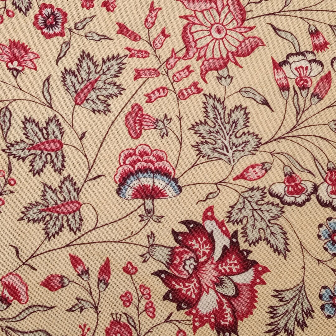 Dutch Heritage Cotton Patchwork Quilting Fabric DHER 1025 TEA DYE per ...