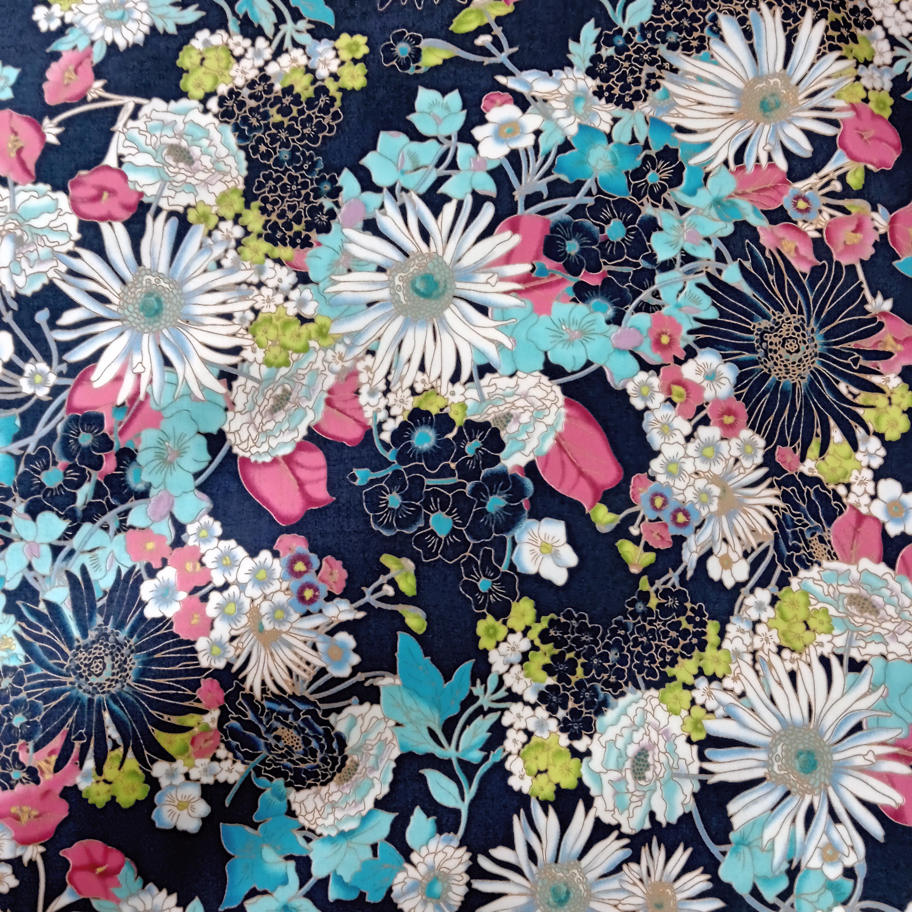 Ianthe Cotton Lawn Fabric Per 50cm Crafty Baba Fabrics