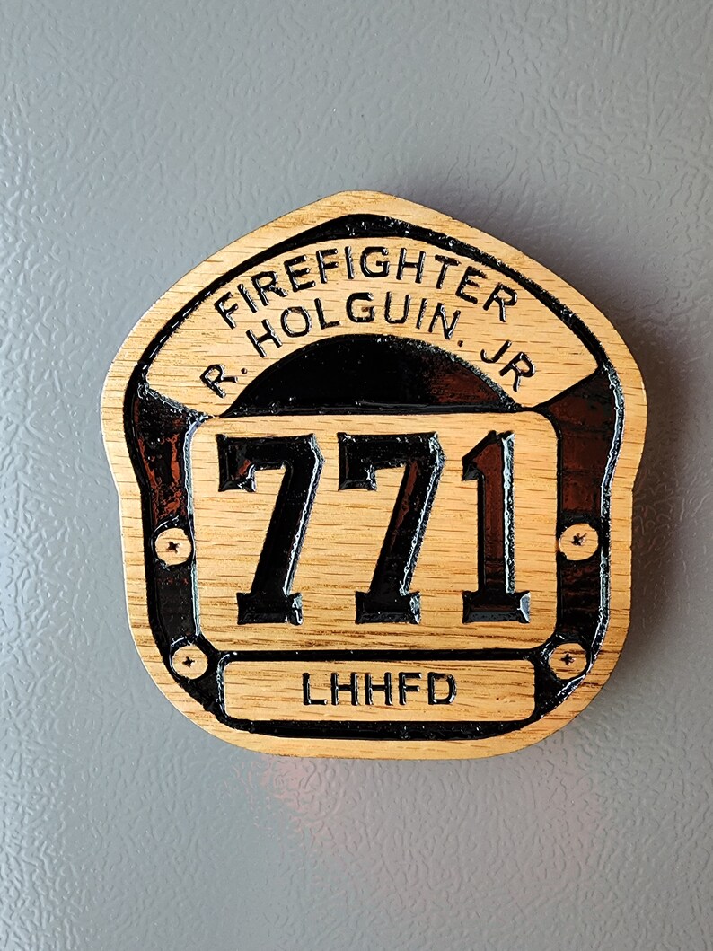 Firefighter Locker Shield - Etsy