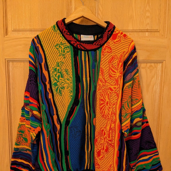 Coogi Sweater - Etsy