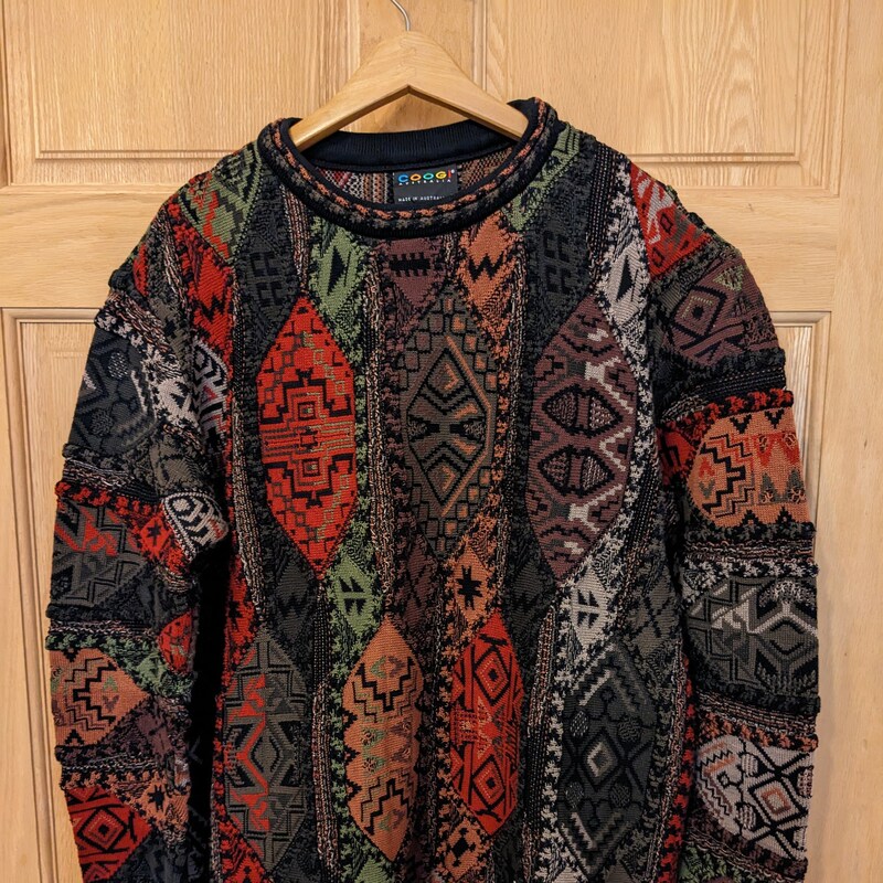 Coogi Sweater - Etsy