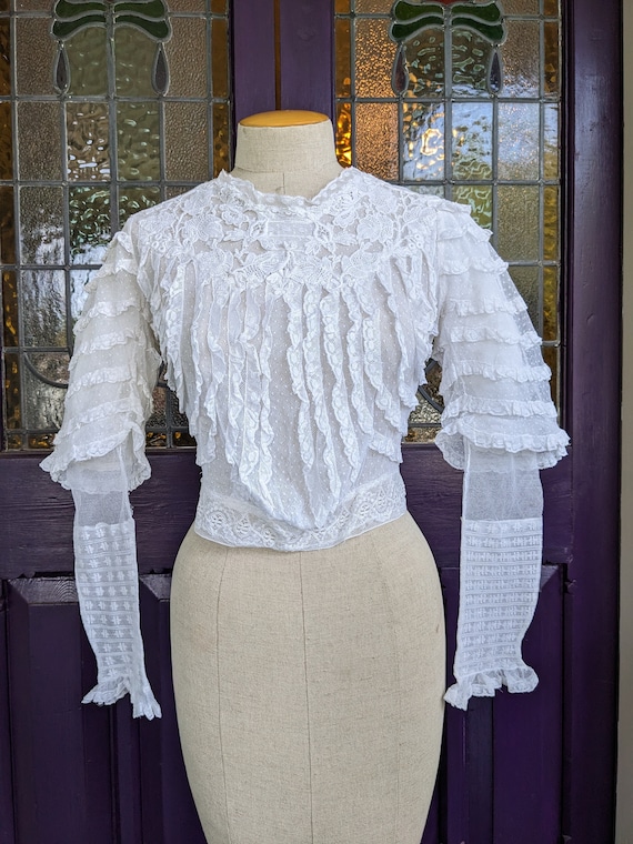 1900s edwardian blouse - Gem