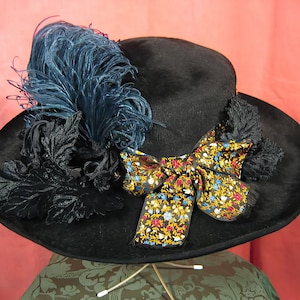 Antique Edwardian Beaver Felt Hat Titanic - Etsy