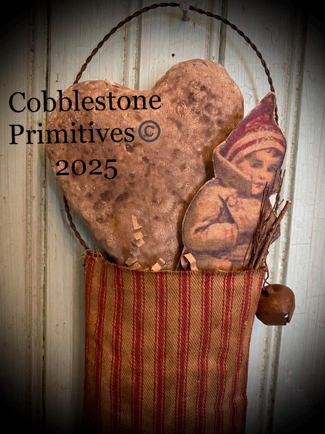 Primitive Valentine - Etsy