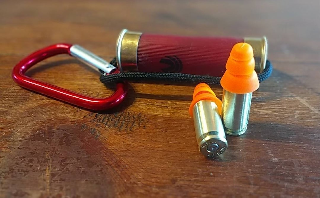 Bullet Ear Plugs for Hearing Protection. Made From 40 Caliber Casings ...