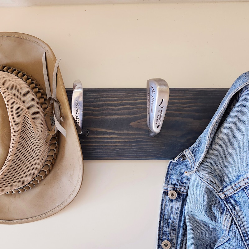 Golf Club Hat Rack - Etsy