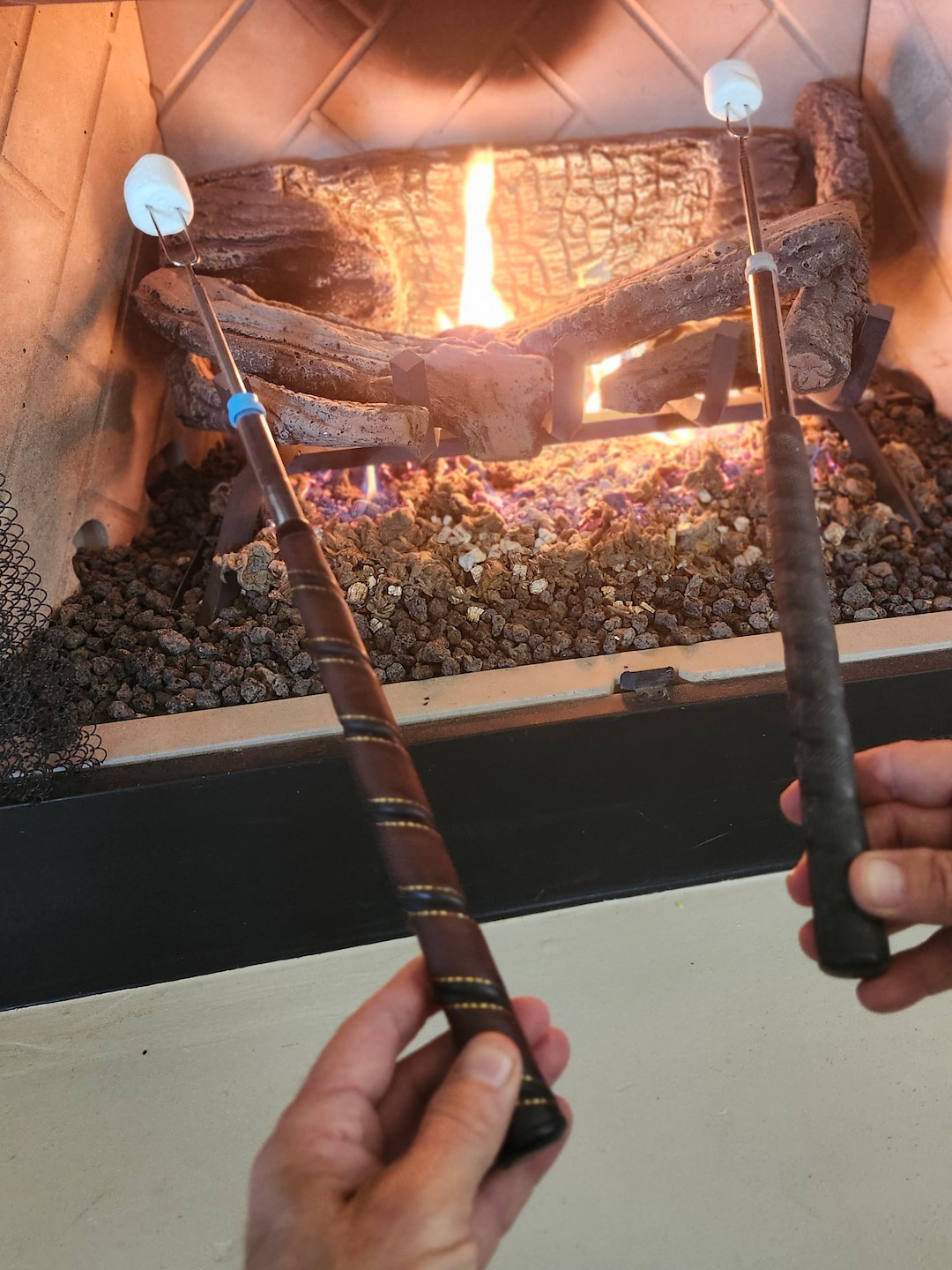 Upcycled Golf Club Marshmallow Roaster: Camping Fire Pit Smore Skewer ...