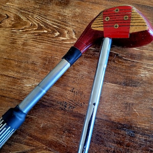 Vintage Golf Club Hanger. Heavy Duty Made With Vintage Wood Golf Clubs ...