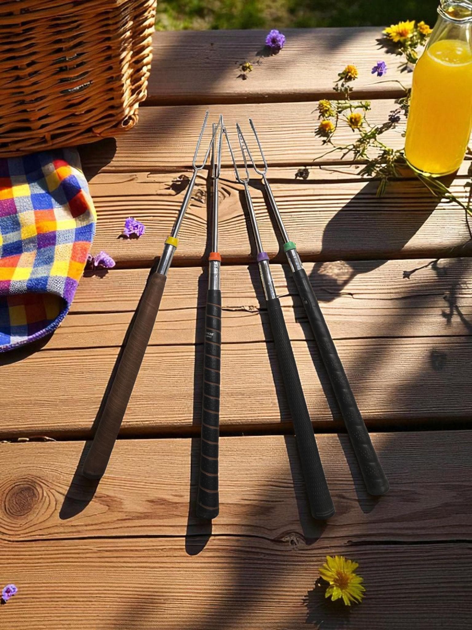 Upcycled Golf Club Marshmallow Roaster: Camping Fire Pit Smore Skewer ...