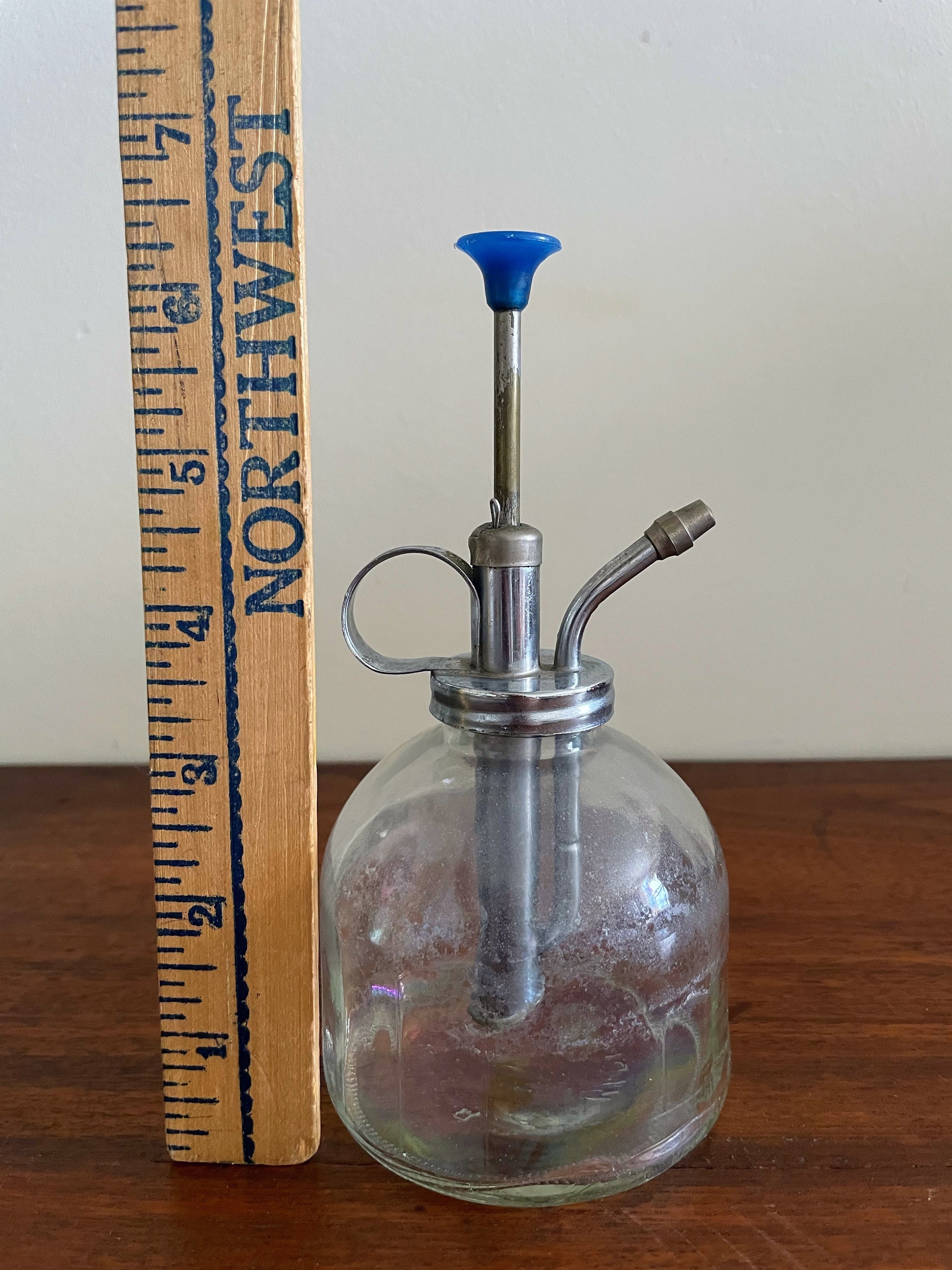 Vintage Clear Glass Plant Mister Atomizer Spritzer Sprayer - Etsy