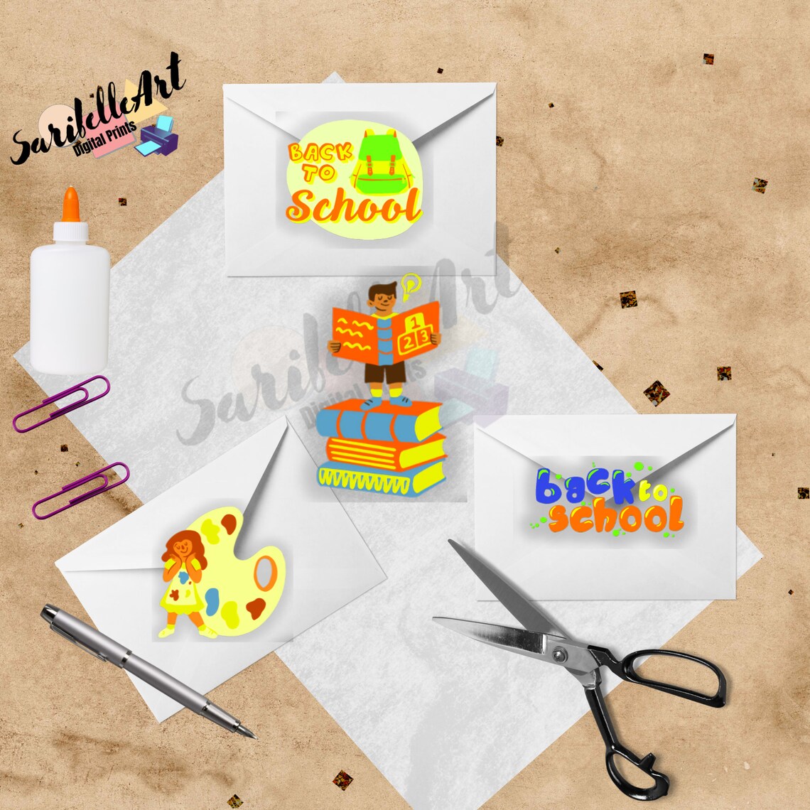 Back to School Printable Stickers Printable Sticker Sheet - Etsy