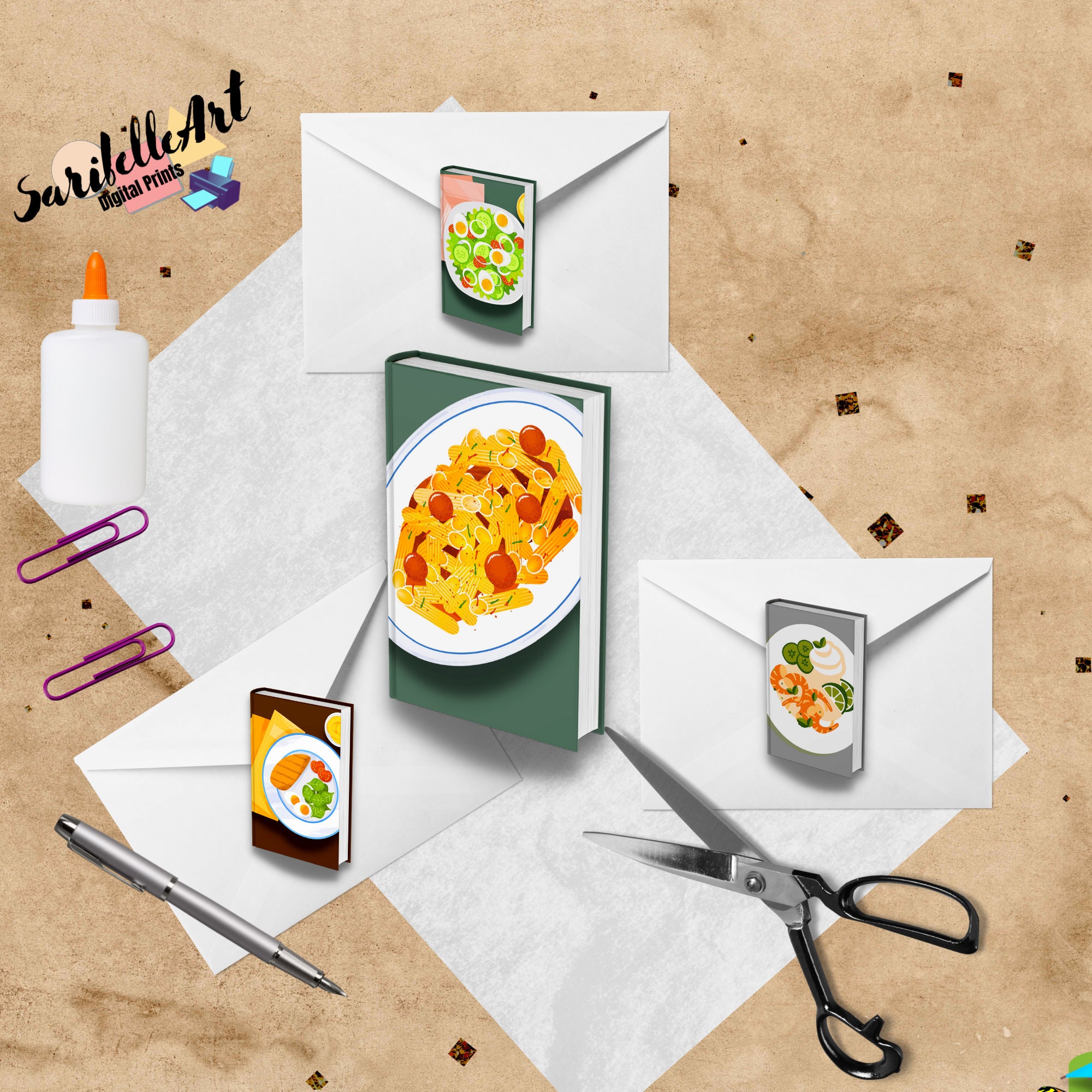 Healthy Food Printable Stickers, Printable Sticker Sheet, Print and Cut ...